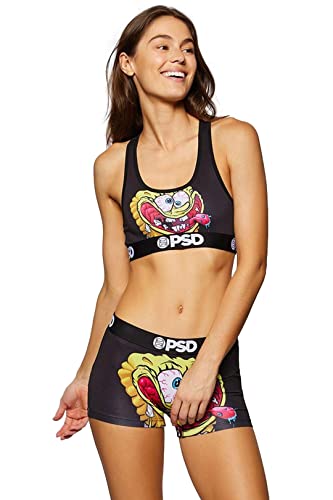 PSD Women's Sb Krusty Pants Boy Shorts, Black, S