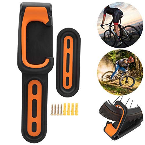 Coohil Bike Wall Hook Mounted Storage Rack Hanger Parking Buckle for Mountain Road Bicycle Bicycle Hanger Storage System Vertical Hanging for Bicycle Shop Display
