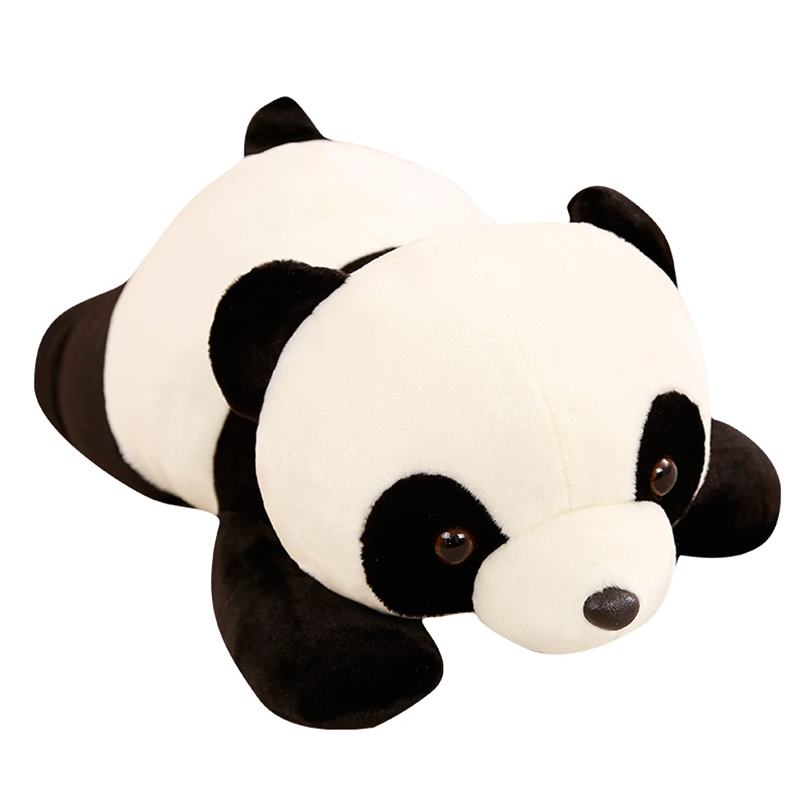 WjcnPac-Man 19.7''Panda Stuffed Plush Toy,Cute Panda Plush Pillow,Plush Pillow Toy Gifts for Kids Bedding Sleeping Boys Girls Birthday Easter Christmas Bedtime Gift