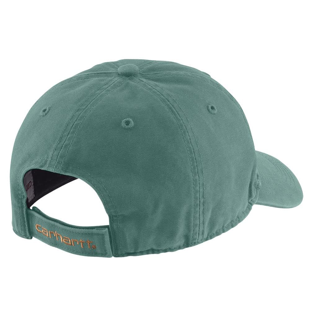 Carhartt Men's Canvas Cap, Slate Green, Large