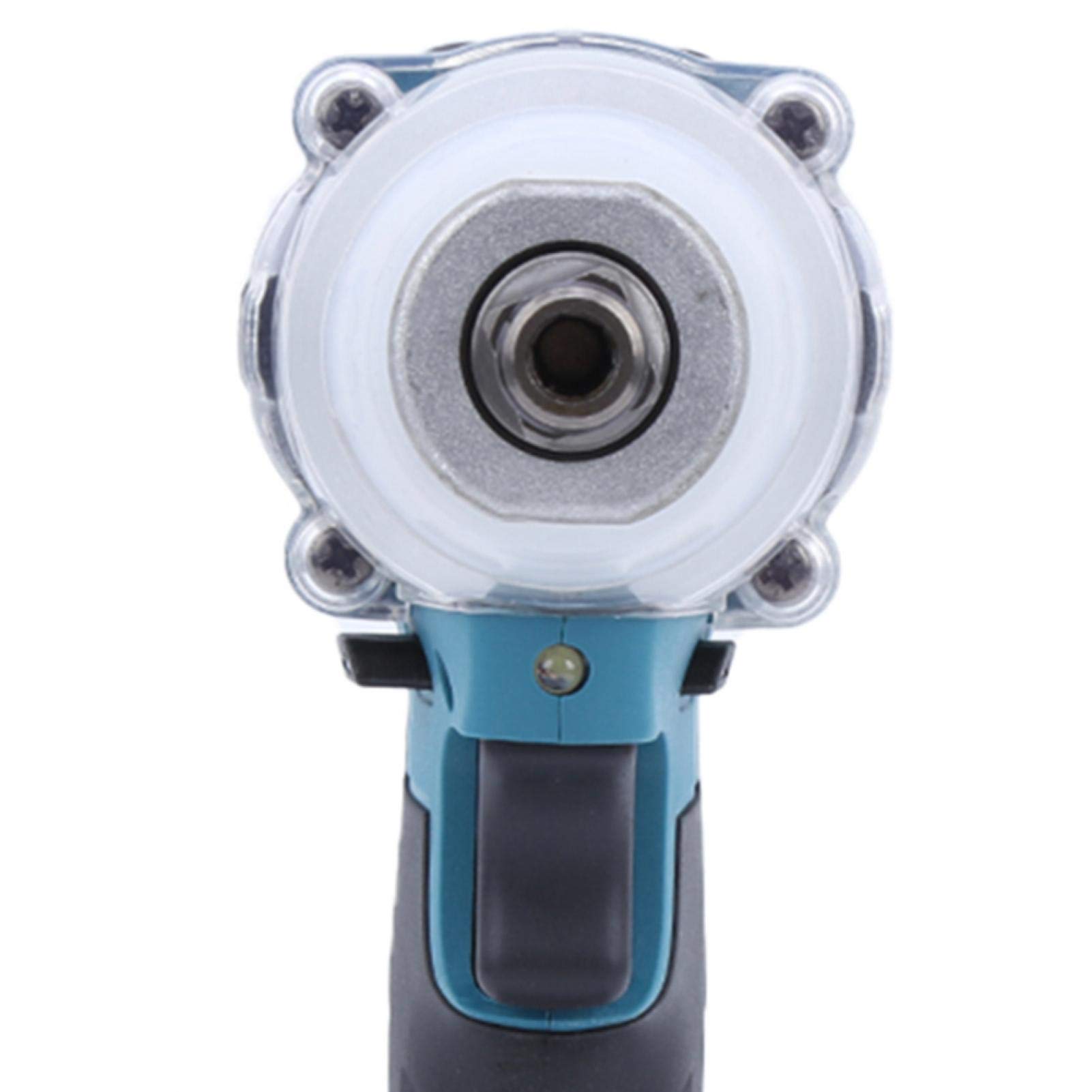 Fafeicy Impact Wrench, 21V Brushless Electric Wrench 520 (Nm) Maximum Torque Rechargeable Brushless Wrench for Makita Battery 18V