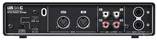 Steinberg UR24C 2x4 USB 3.0 Audio Interface with Cubase AI and Cubasis LE