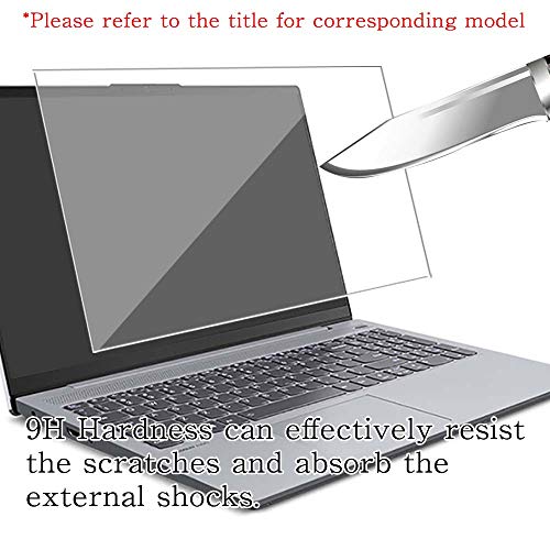 Puccy Tempered Glass Screen Protector Film, compatible with Dell Alienware Area-51m R1 2019 17.3" (Active Area Cover Only) Protective Protectors Guard