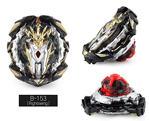 RGoal 4 in 1 Bey Burst Battaling Tops Set, Burst Starter Top Set with 4D Launcher(Gold)
