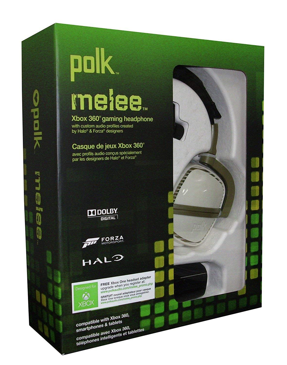 Polk Audio Melee Headphone for Xbox 360 (Black)