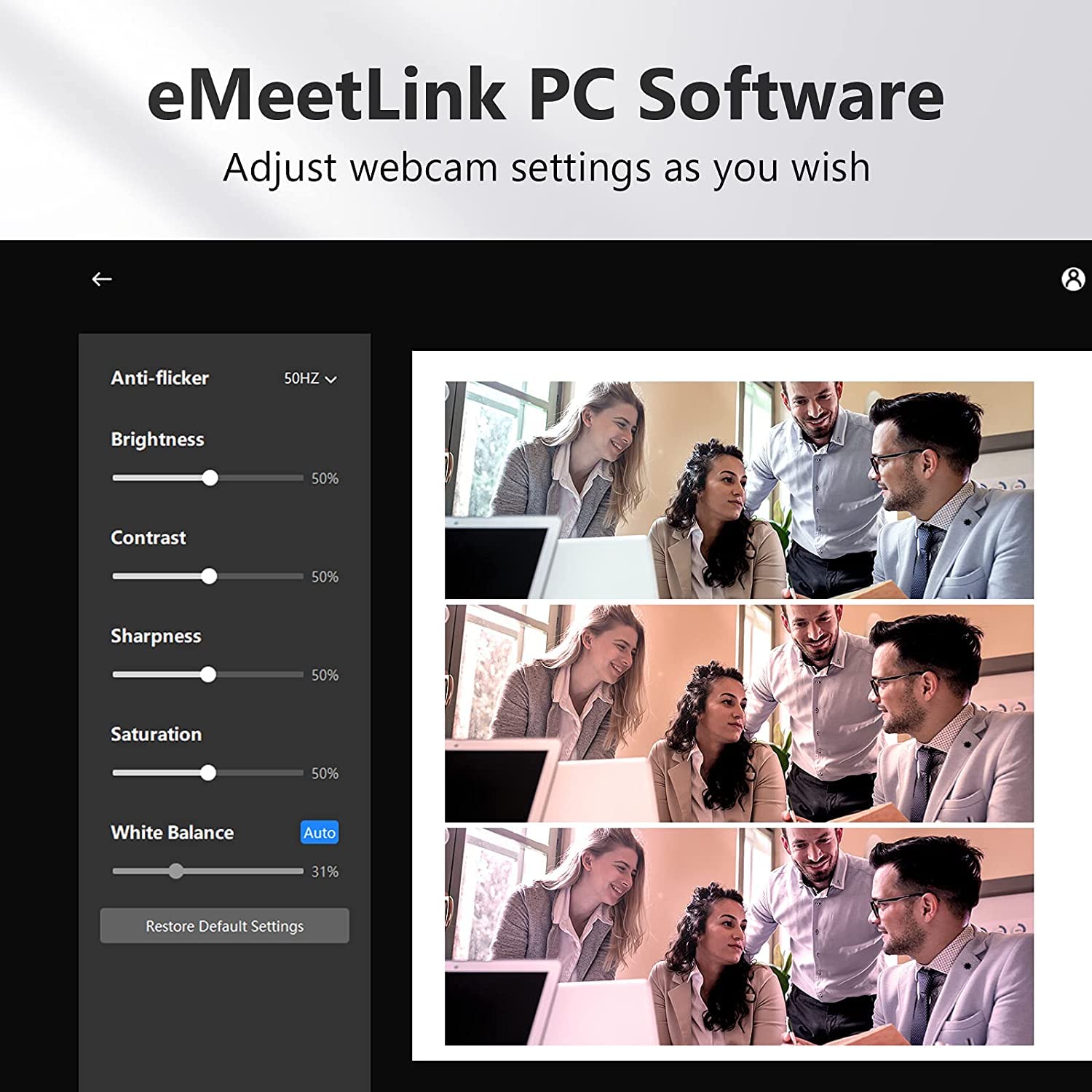 EMEET 960 Webcam + Nova Webcam