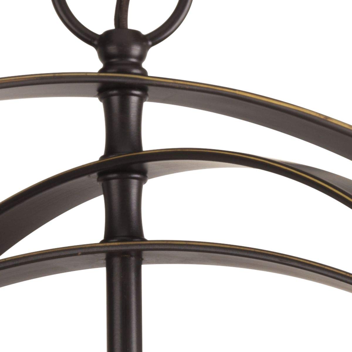 Progress Lighting P3827-20 Equinox Hall & Foyer, 16-Inch Diameter x 18-3/8-Inch Height, Bronze