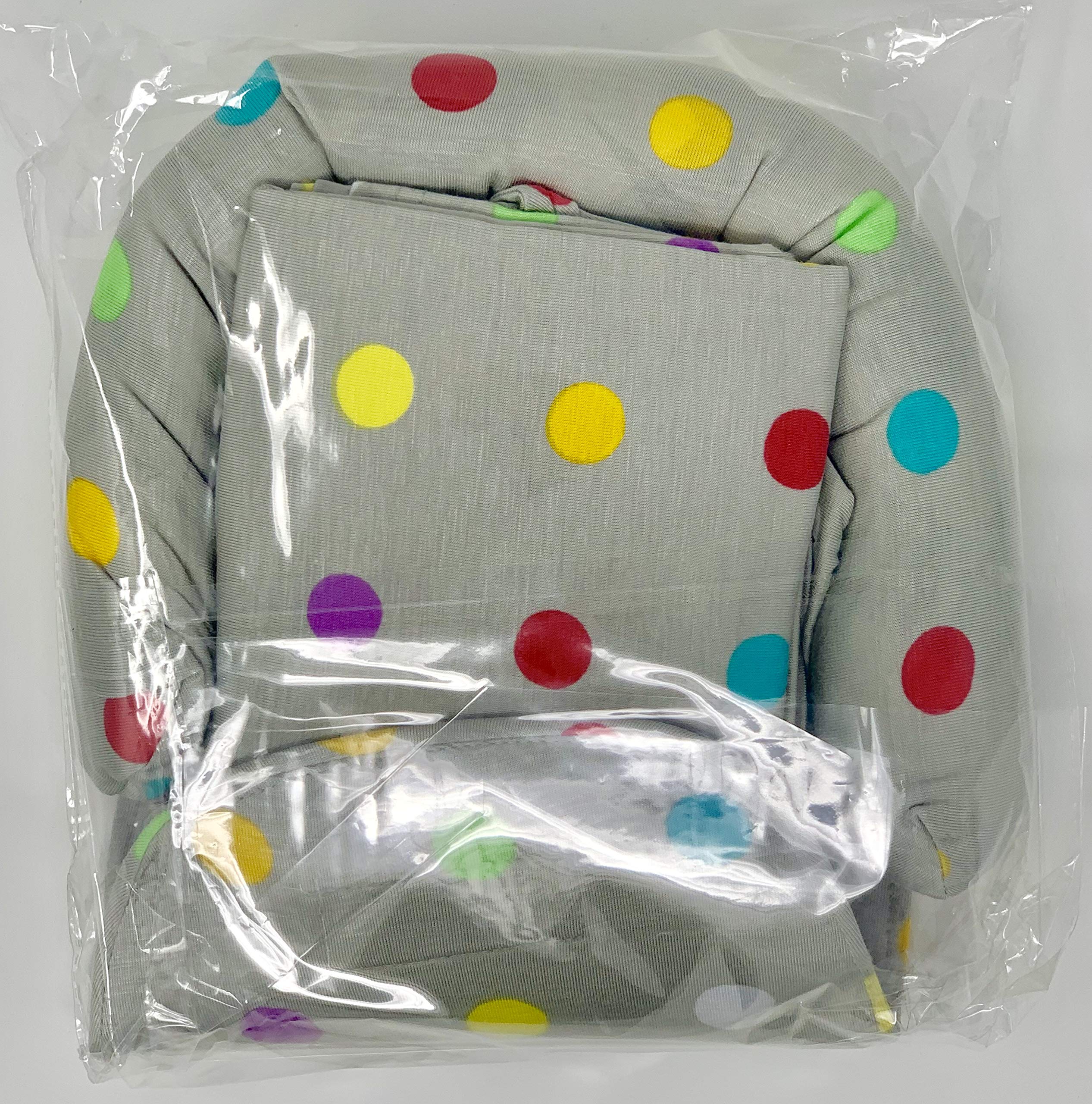 Carseat Canopy Whole Caboodle 5 Piece Set, Soft Jersey Stretch Material - Cullen