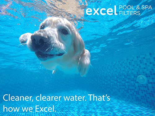 Excel Filters XLS-718 4 Pack Replacement Pool Filter Cartridges for Pentair Clean Clear Plus 420. Also Replaces Pentair R173576, Pleatco PCC105, Unicel C-7471, Filbur FC-1977.