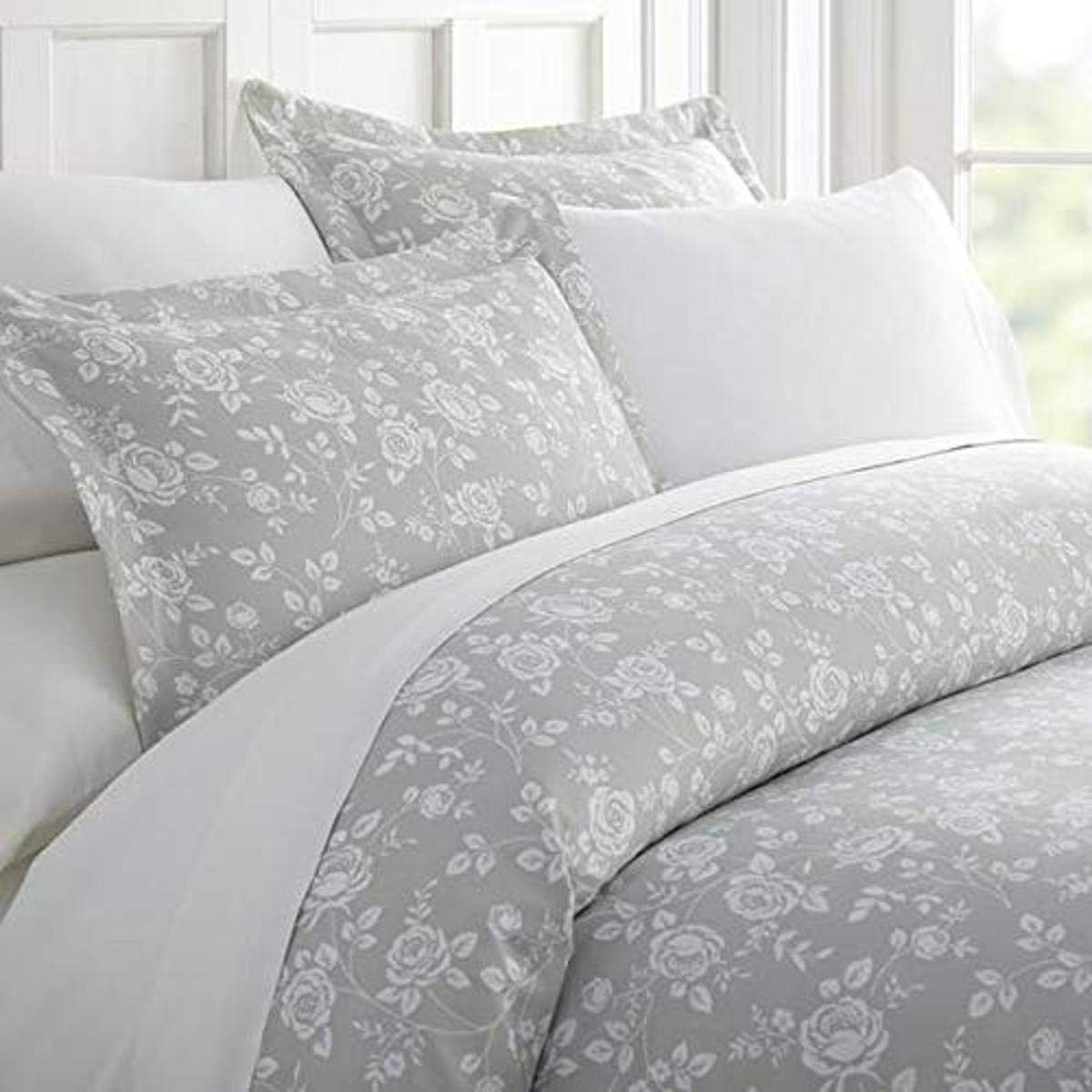 Linen Market Duvet Cover King Size - Experience Hotel-Like Comfort with Unparalleled Softness, Exquisite Prints & Solid Colors for a Dreamy Bedroom – King Duvet Cover Set with 2 Pillow Shams