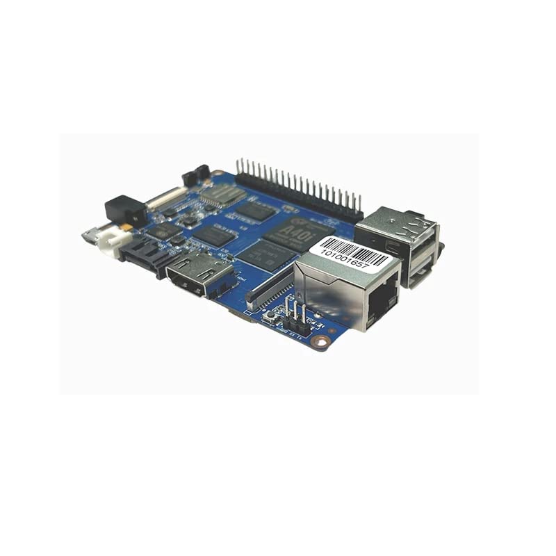Generic Banana Pi BPI-M2 Ultra Allwinner A40i Quad Core 2GB DDR3 8GB eMMC with Onboard WiFi BT4.0 Support SATA MIPI DSI CSI Single Board