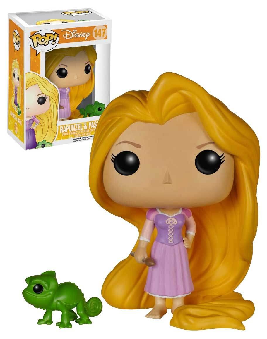 POP Disney Princess: Tangled - Rapunzel & Pascal Funko Vinyl Figure (Bundled with Compatible Box Protector Case)
