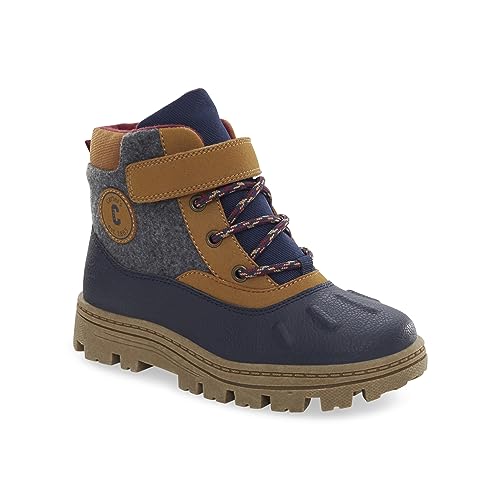 Carter's Freddie Boot, Brown, 2 US Unisex Big Kid