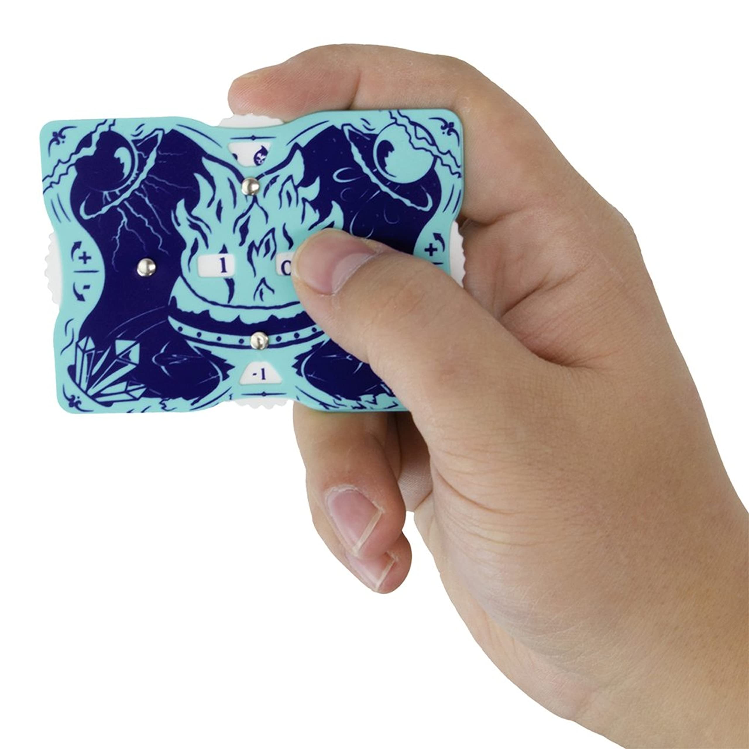 Stratagem 5-pack Pocket Health Trackers, Track Character HP, Bonuses, and Conditions for Tabletop Role-playing Games, Fits in a Dice Bag