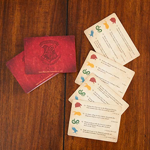 Paladone Hogwarts Trivia, 200 Harry Potter Questions, Officially Licensed, Black