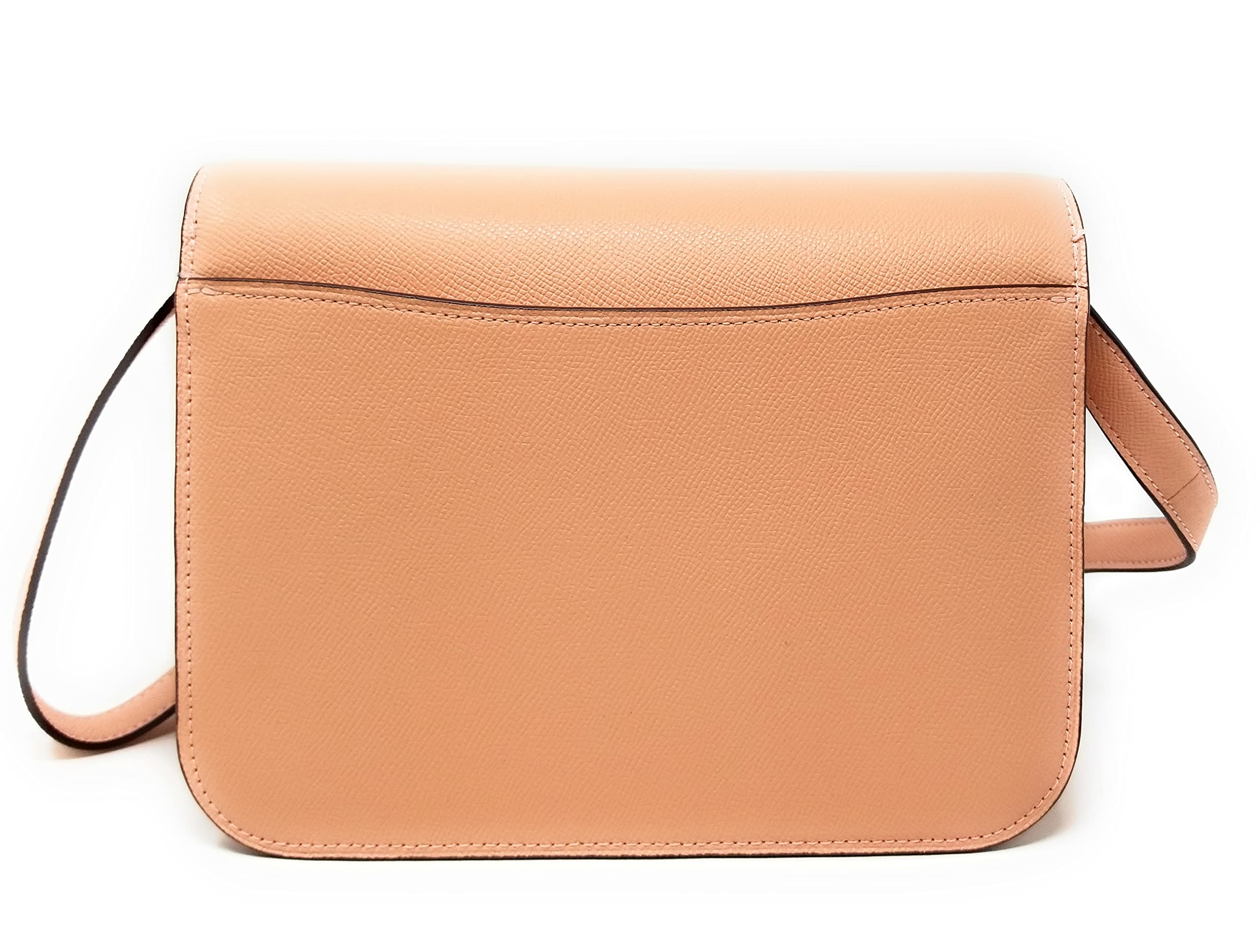 COACH Women's Brynn Flap Crossbody (Crossgrain Leather - Shell Pink)