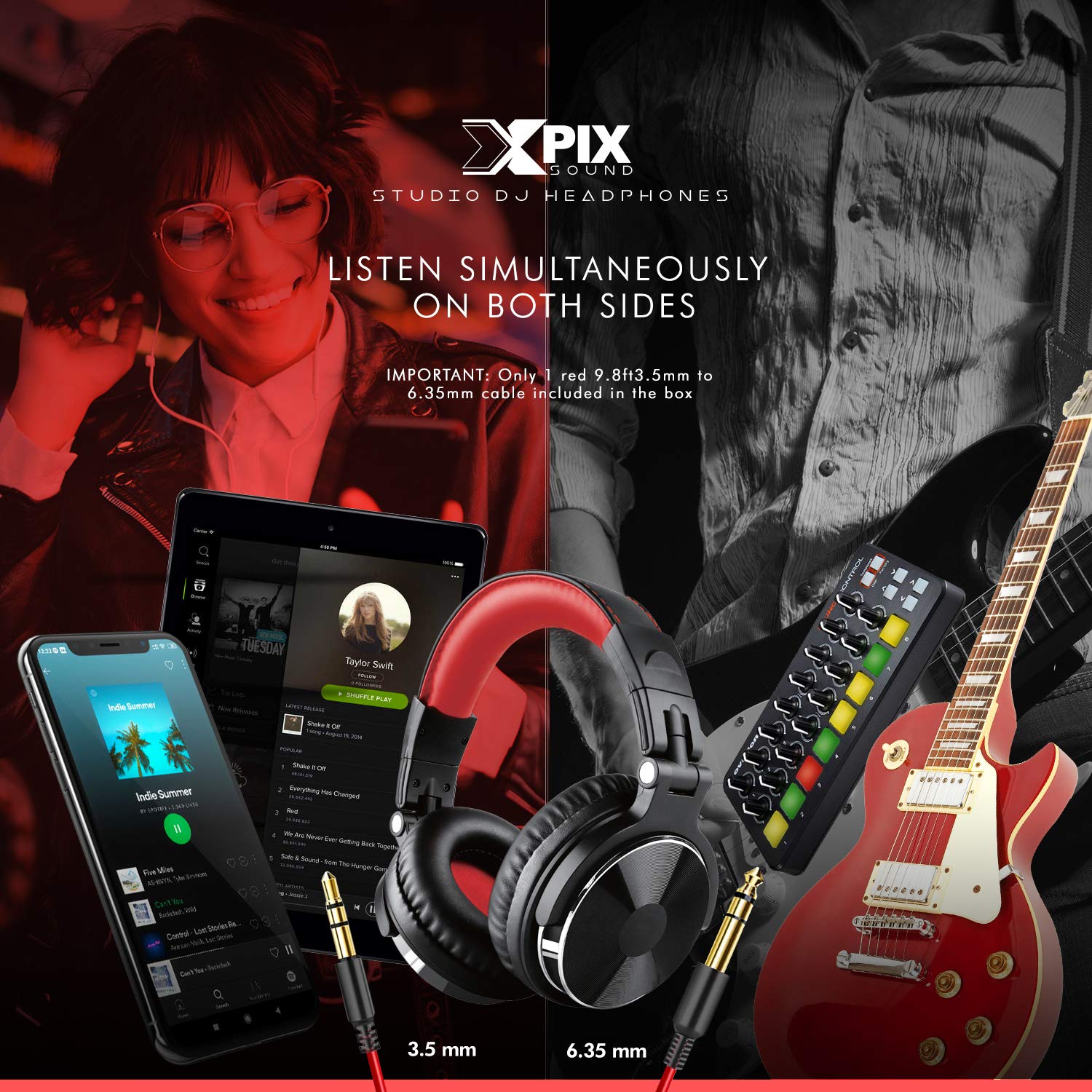 Zoom PodTrak P8 Portable Multitrack Recorder Perfect for Podcasting, Twitching and More in Premium Accessories Bundle with x4 Stereo Headphones, x4 Microphones, Batteries Cleaning Kit & More