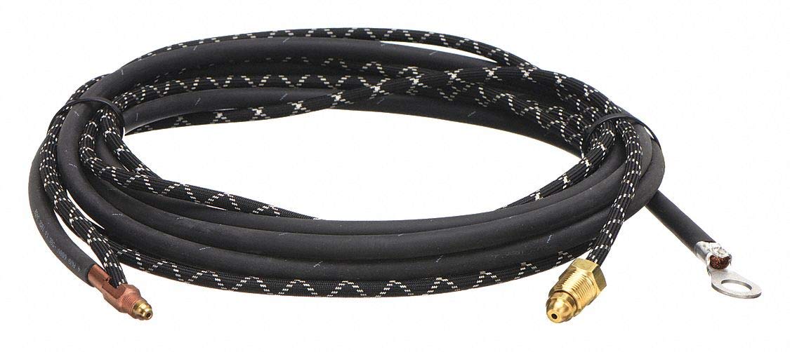 Power Cable, Rubber, 2pc, 12.5 Ft (3.8m)