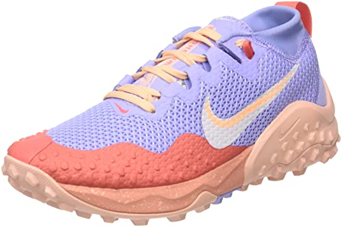 Nike Women's Wildhorse 7 Trail Running Shoe, Purple Pulse/Venice, 6.5 M US