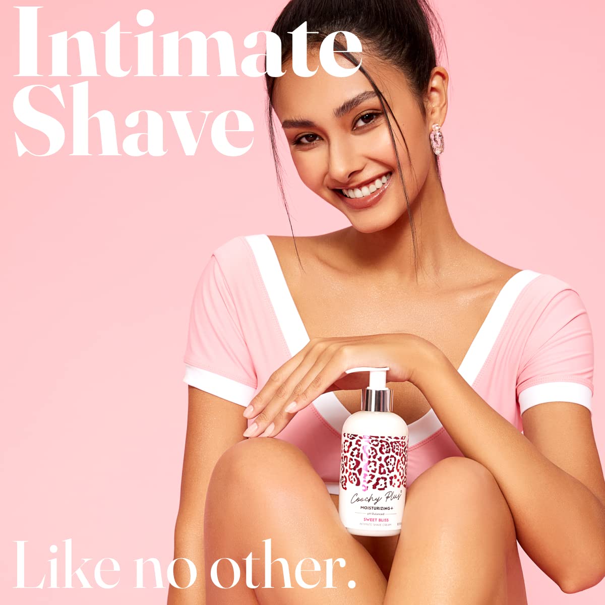 Coochy Plus Intimate Shaving Cream MOISTURIZING Plus SWEET BLISS For Pubic, Bikini Line, Armpit - Rash-Free With Patent-Pending Formula β Prevents Razor Burns & Bumps, In-Grown Hairs, Itchiness 3 Pack