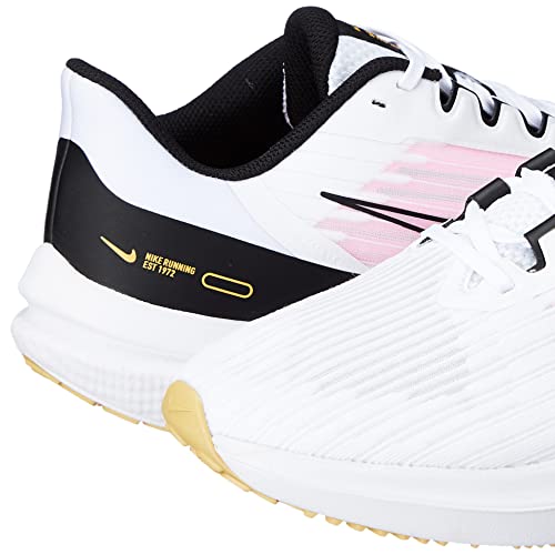 Nike Women's Zoom Winflo 8 PRM Running Trainers Da3056 Shoes, White/Pink Spell-black, 8.5