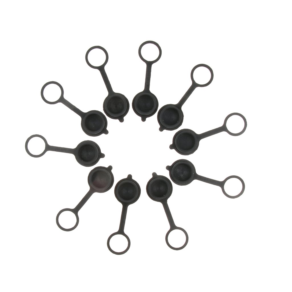 CUTICATE 10pcs Electric Scooter Charge Charging Port Covers Silicone Lid