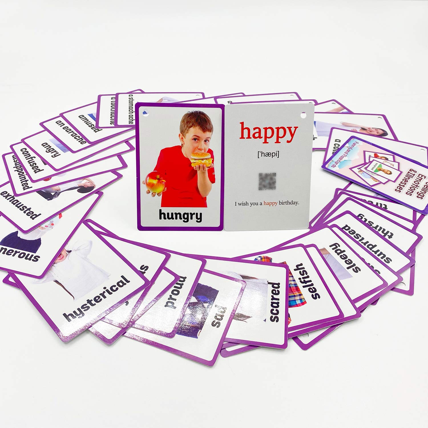 Richardy 45PCS/Set Daily Routines Kids Gifts English Flash Cards Pocket Card Educational Learning Toys for Children Pre-School Educational