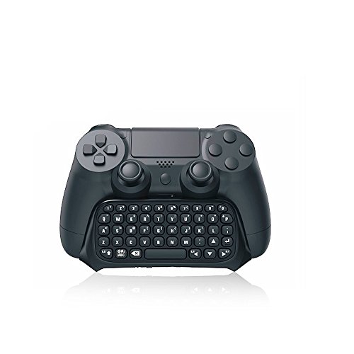 RALAN Controller keyboard for PS4, Wireless Mini Bluetooth Keyboard Gamepad Chatpad Message Keyboard for Playstation 4,Slim PS4 Controller/Phone and tablet