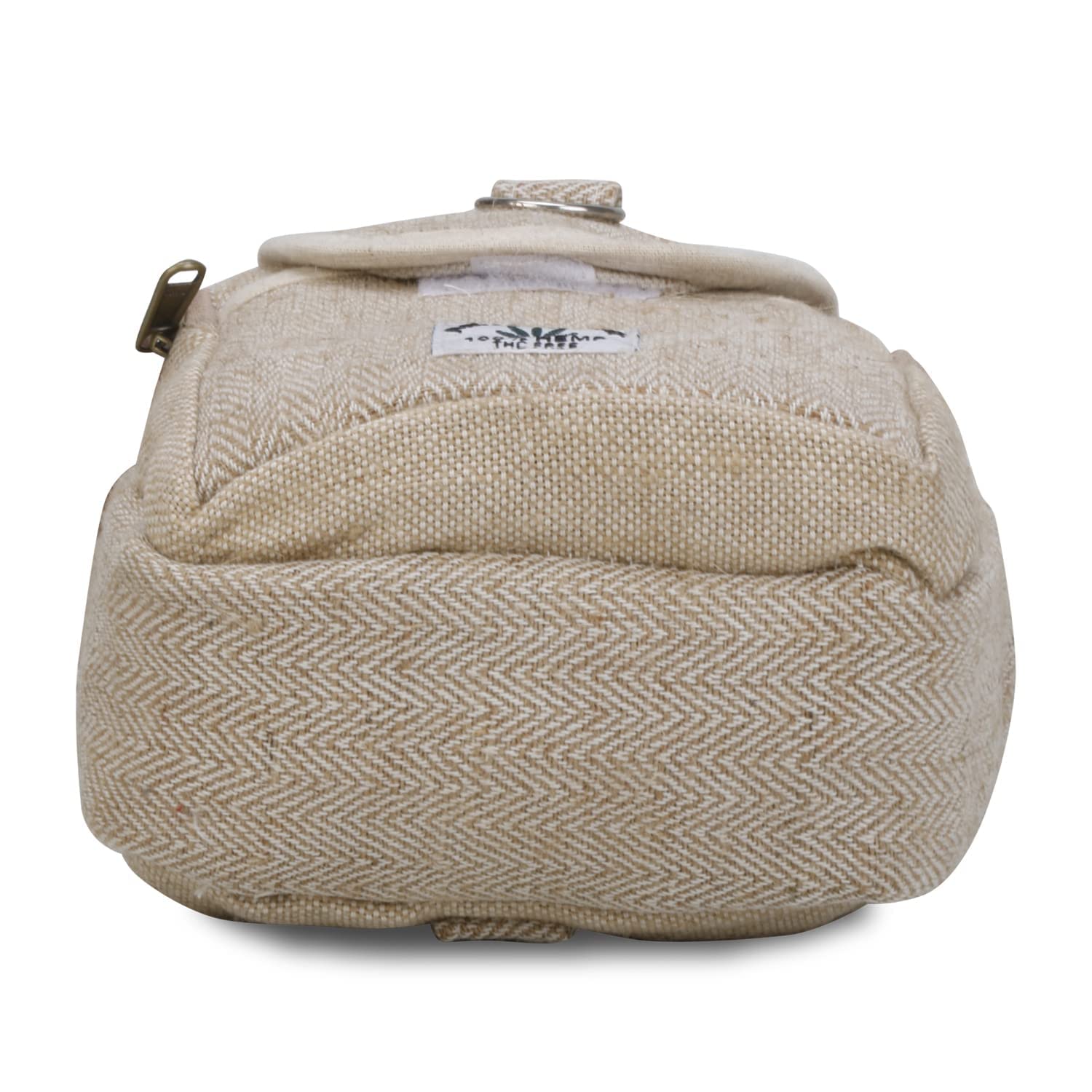Suman Enterprises Pure Hemp Bag Handicraft Stylish Sling Bag Elegant Style Bag For Travel & Walk(White)