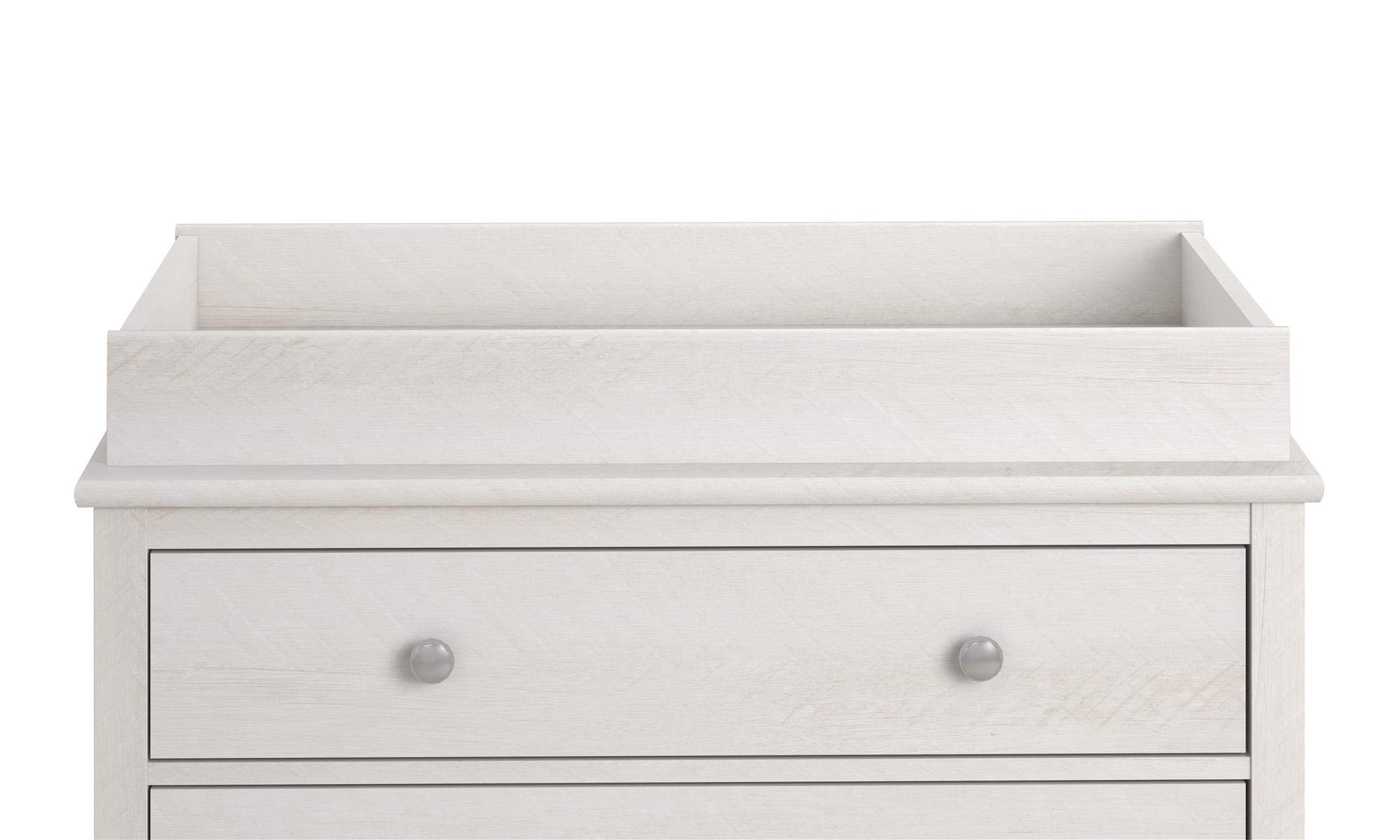 Little Seeds Monarch Hill Poppy Changing Table Topper, Ivory Oak