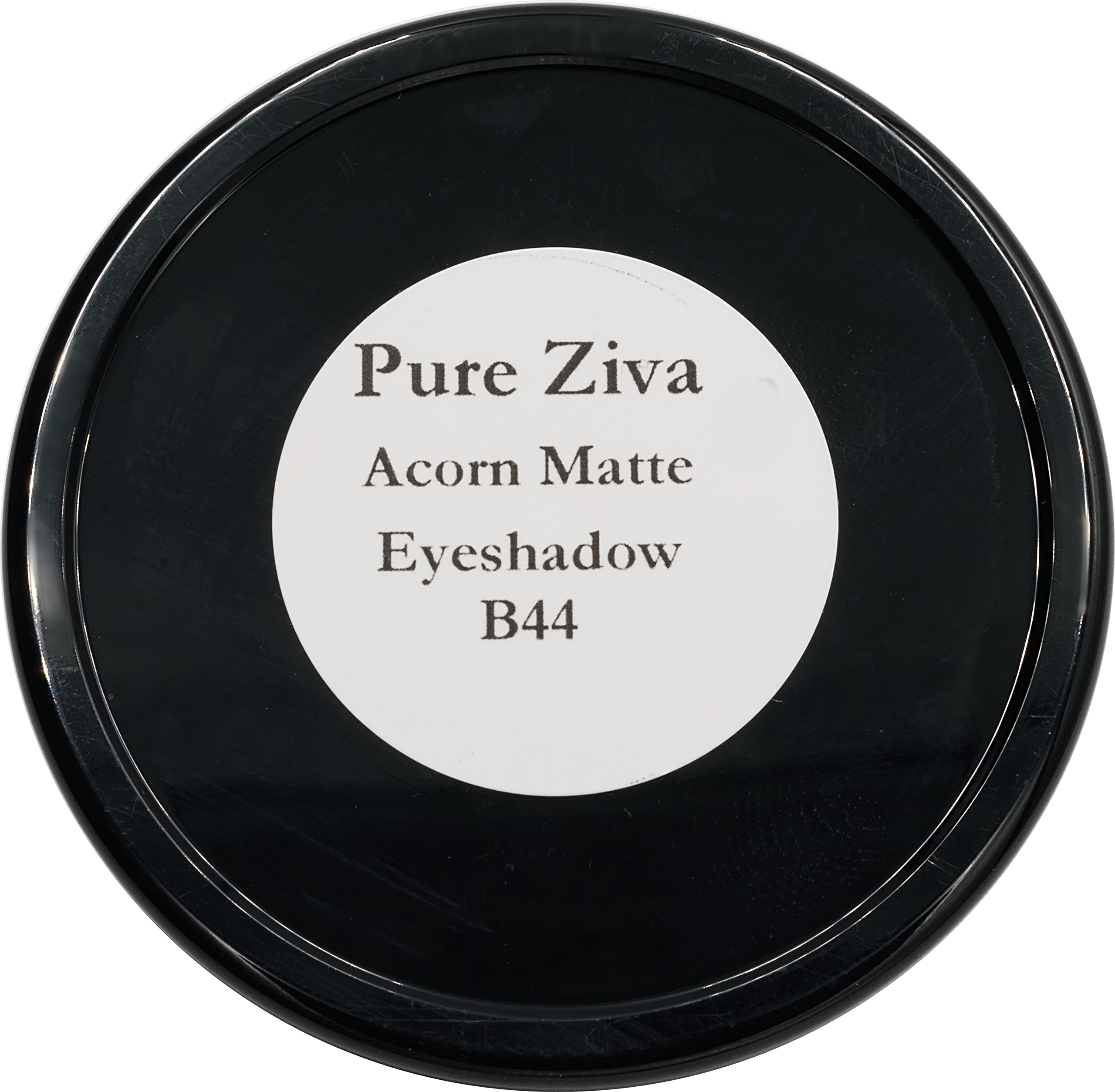 Pure Ziva Rich Dusty Rose Pink Matte Red Mauve Pressed Powder Single Vegan Eyeshadow; Talc, Paraben & Cruelty Free