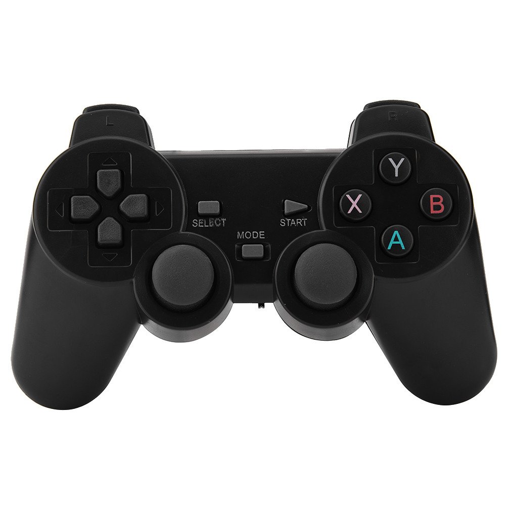 Wireless Gaming Controller USB Bluetooth Gamepad Joystick Game Controller with 2.4G Receiver Compatible for Phone/PC/Laptop Computer(Windows XP/7/8/10)/Android Smart TV/TV Box