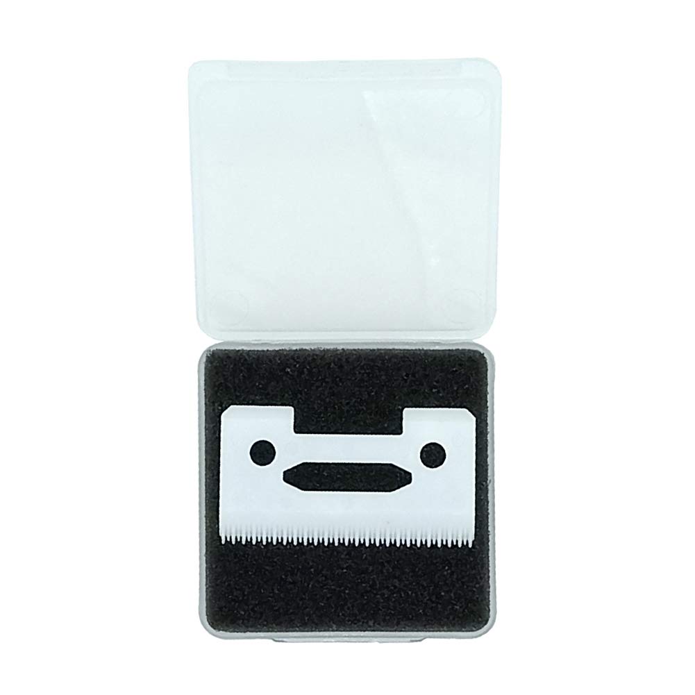 Cosyonall 2-Hole Clipper Ceramic Blade Cutter Cordless Replacement #2161-for Magic Clip Senior Sterling Five Star-White Ceramic Blade Cutter-Upgrade
