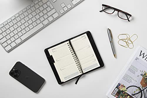 Collins Elite 2024 Diary Pocket Week to View Planner - Business Planner and Organiser - January to December 2024 Diary - Weekly - Red - 1165V.15-24