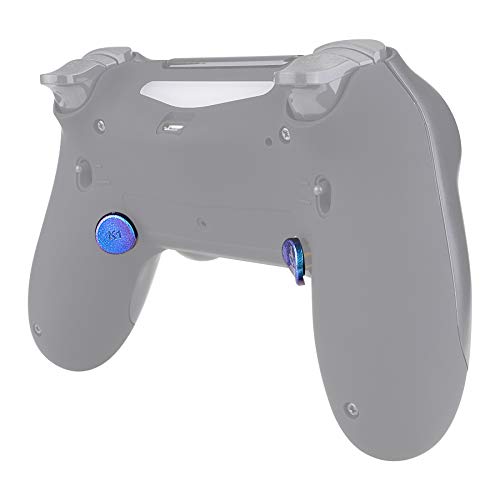 Chameleon Purple Blue Glossy Replacement Redesigned Back Buttons K1 K2 Paddles for PS4 eXtremeRate Controller Dawn 2.0 Remap Kit