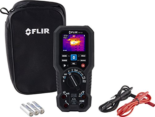 FLIR DM166 Digital Multi-Meter With Built-In Thermal Camera for Electrical Inspection, Automation, Electronics and HVAC