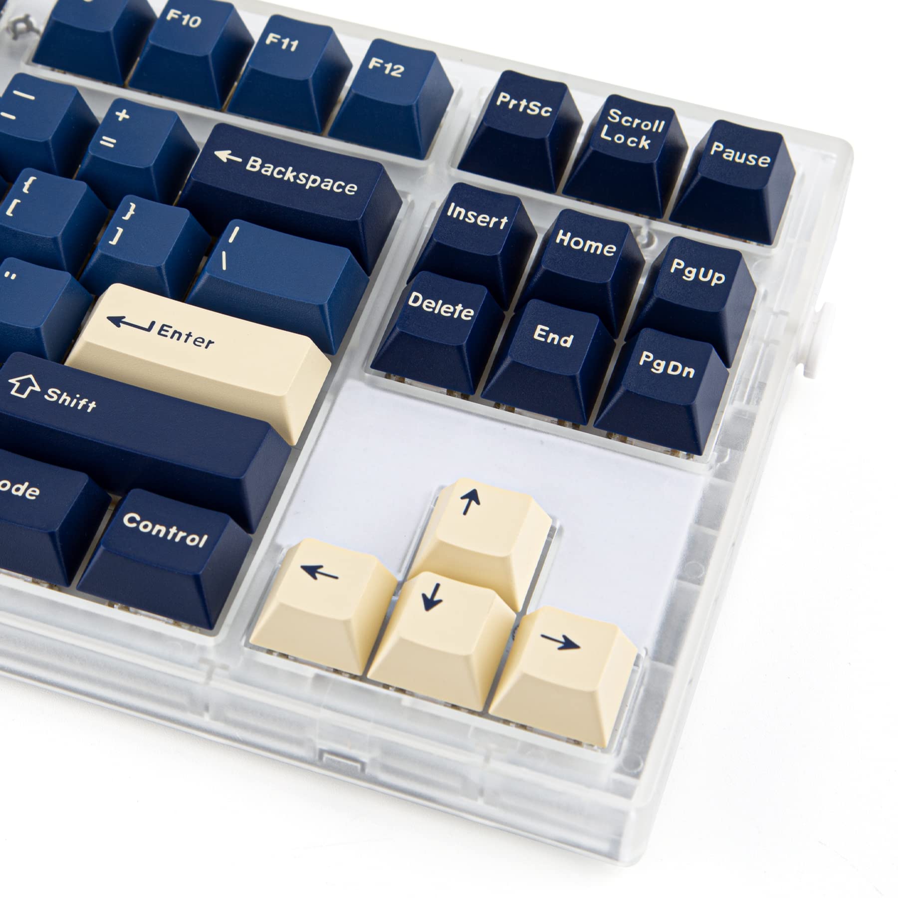 Custom ABS Cherry Profile Double Shot 196 Keys Keycaps ANSI & ISO Layout Keycaps for Mechanical Gaming Keyboard Cherry MX Kailh Box Switches (MATRIX-01)