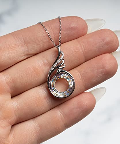 Fancy Wife, All Women are Created Equal but Only The Finest are Married to a General, Wife Rising Phoenix Necklace from Husband