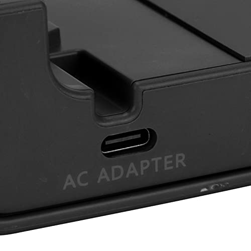 CHICIRIS Docking Station, Type C Heat Dissipation Portable Charging Base Replacement Non Slip for Charging(Grey)