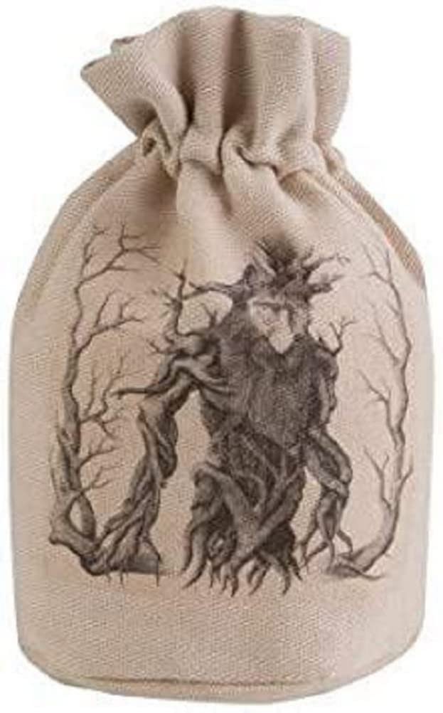 Q-Workshop Forest Beige & Black Dice Pouch