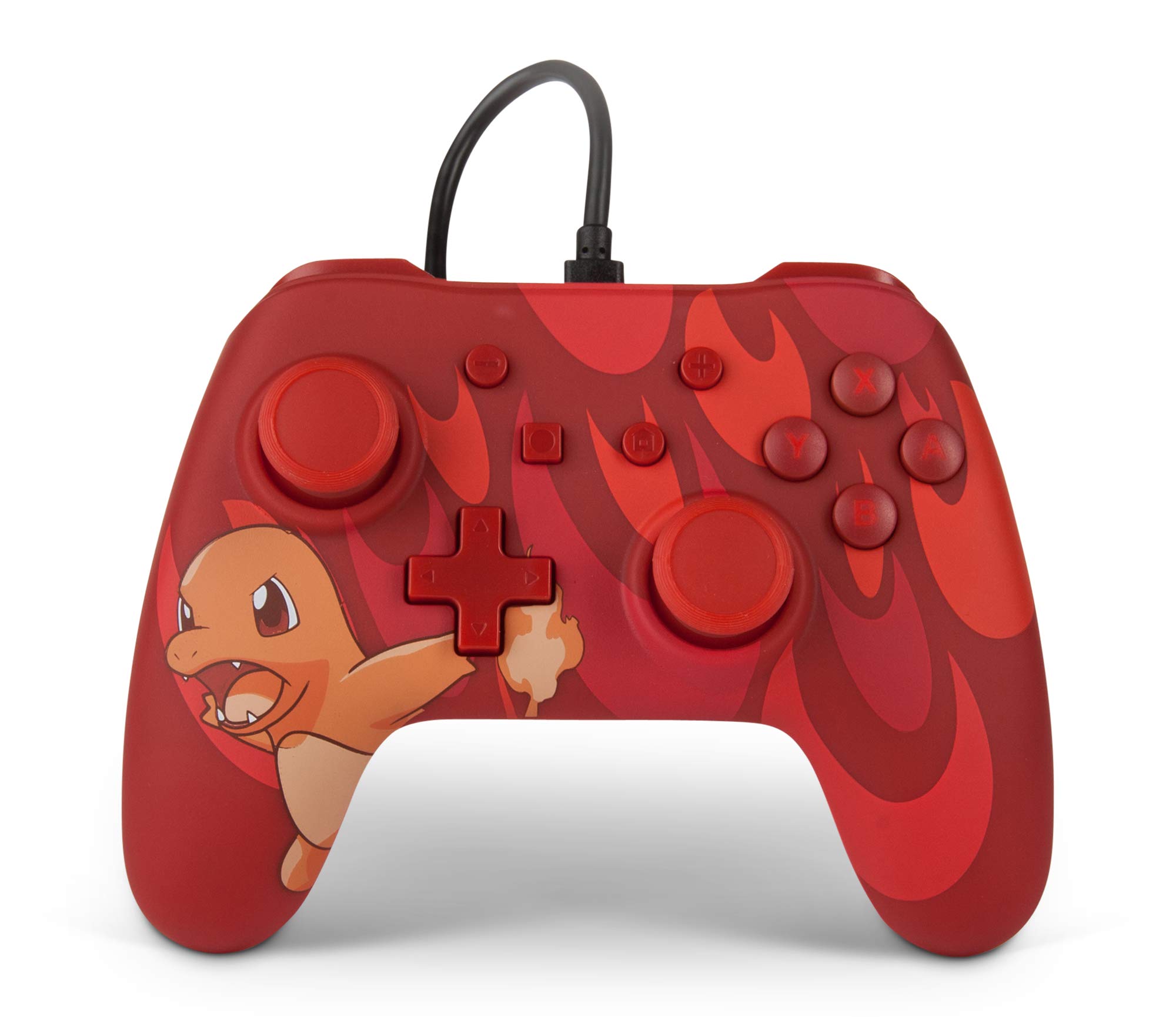 PowerA Wired Controller for Nintendo Switch - Pokémon: Charmander Blaze, Gamepad, Game controller, Wired controller, Officially licensed