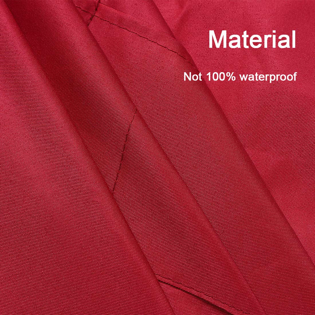 LOYHUANG Total 6PCS Red Aprons Bulk for Women Unisex Plain Colour Bib Aprons with 2 Front Pockets Washable Apron for Painting Cooking Baking Kitchen Restaurant Crafting