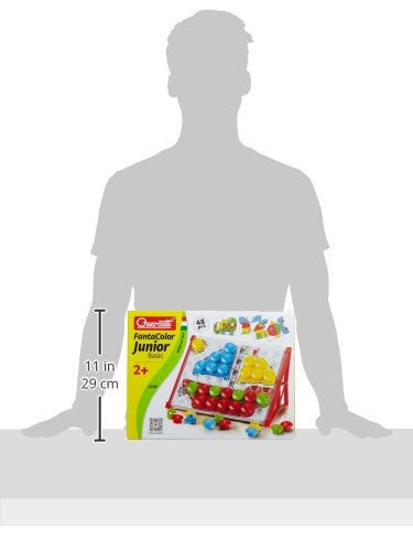 Quercetti Fantacolor Junior Basic Baby Toy, Multicolor