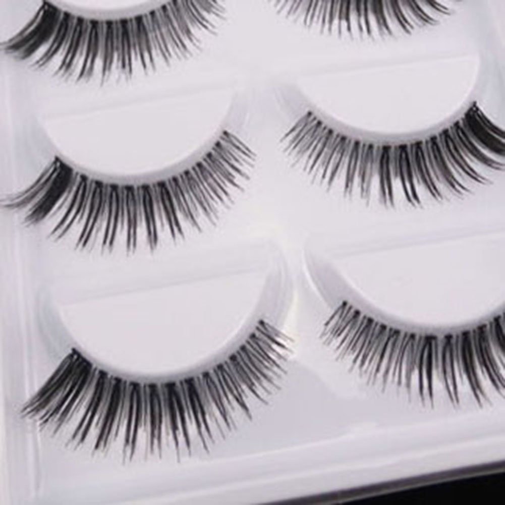 Colorido 5 Two Thick False Lash Supple Long Gathering Wedding Reception Maquillage Eye Lash
