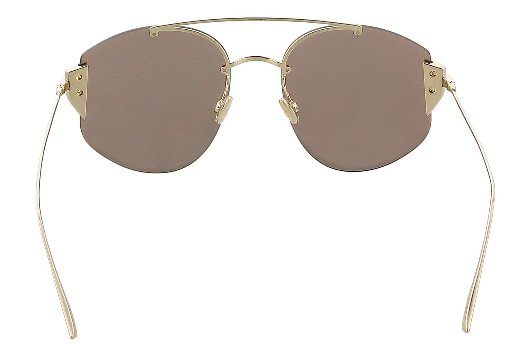 Christian Dior Stronger J5G SQ Sunglasses Gold Frame Gold Mirror Lenses, 58-18-145