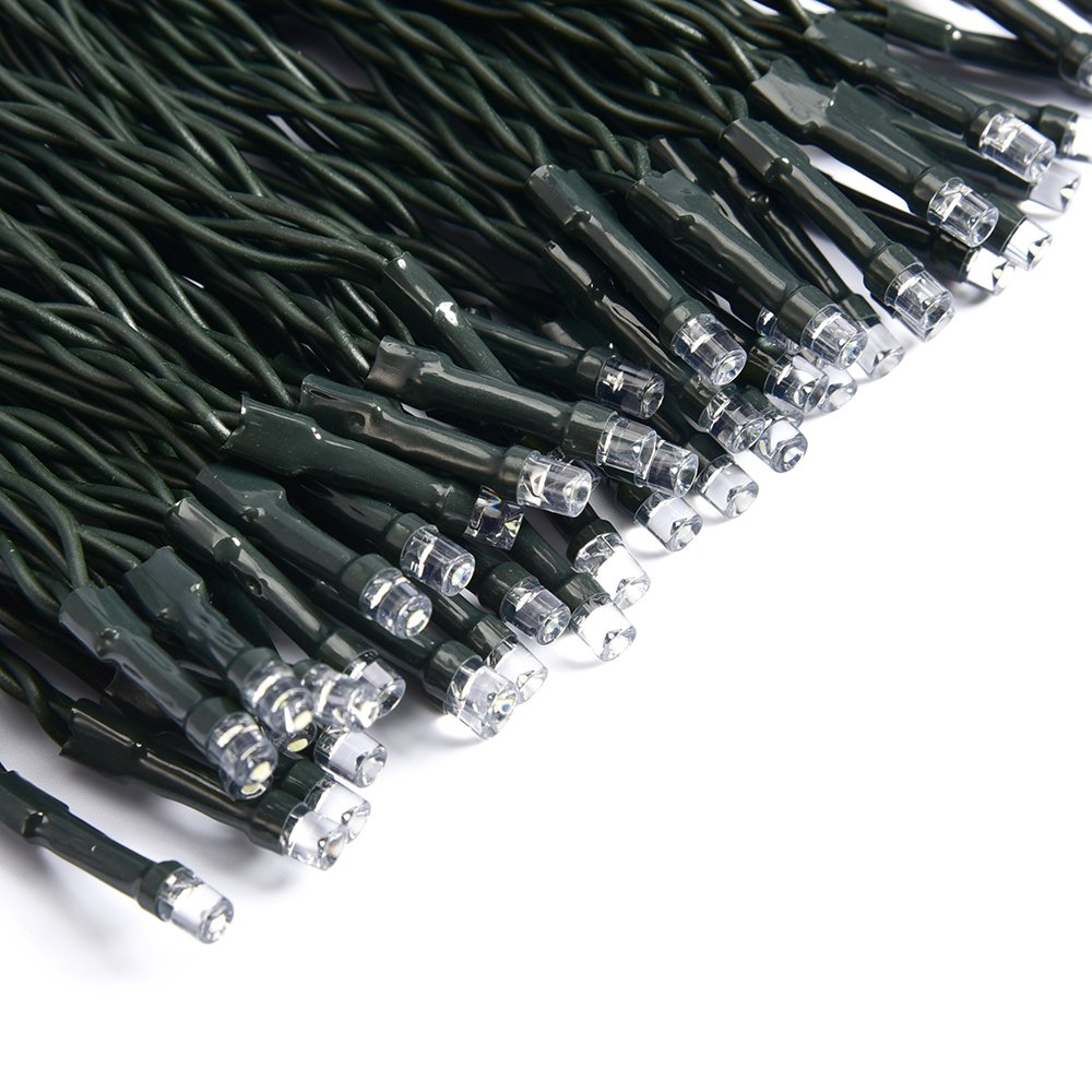KYD 39ft 12m 100 LED Solar String Lights Christmas Lights Solar Powered Starry Lighting Waterproof Outdoor String Lights for Indoor Gardens Xmas Tree Homes Wedding Party Decor
