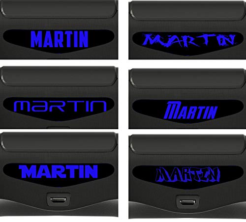 Printed 2X LED Personalised Custom Light Bar Decal Sticker Compatible with Sony Playstation 4 PS4 Controller DualShock 4