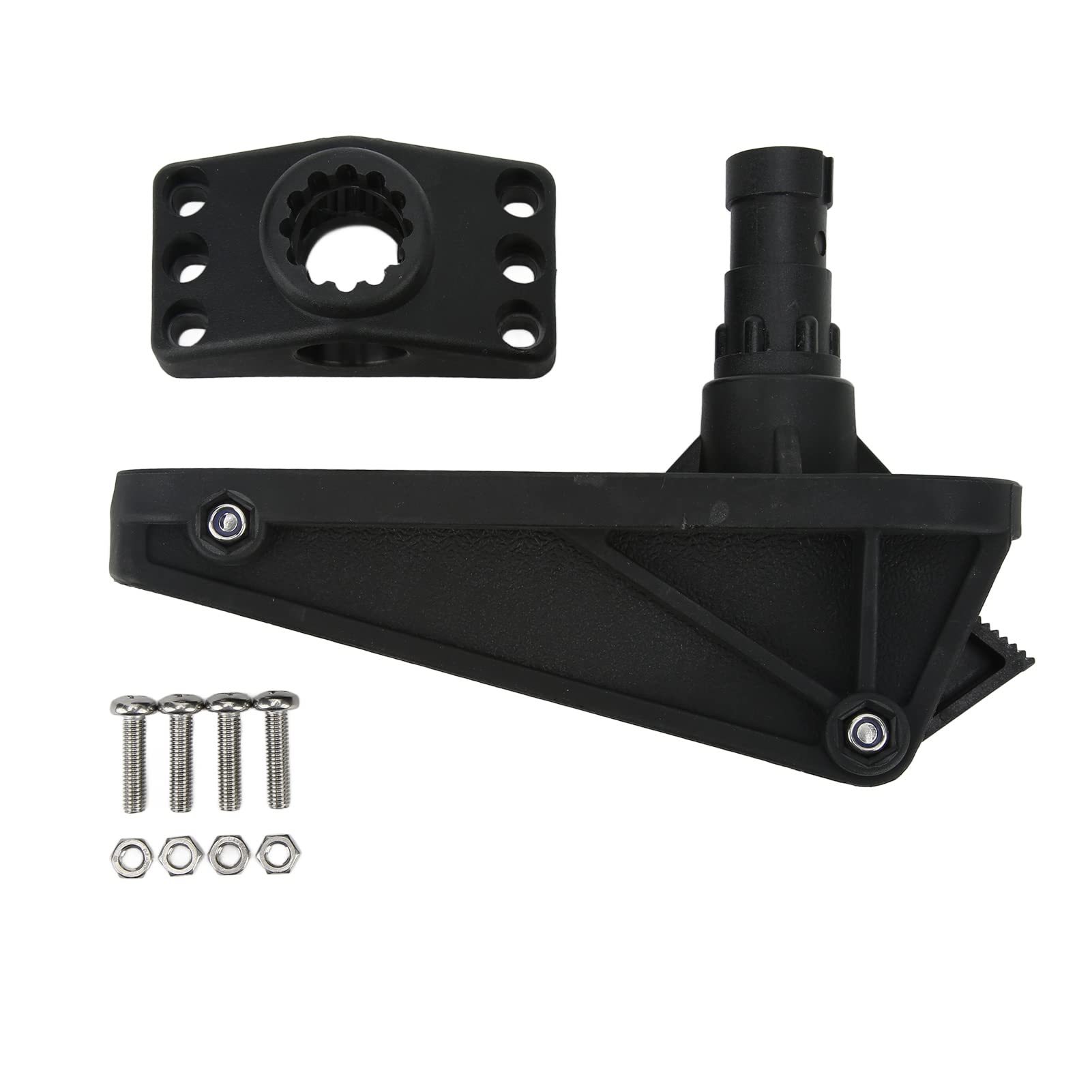Chiwe Anchor Lock Side Deck Mount, Stay Stable Boat Anchor Mount Easy to Use Boat Accessories Adjust Anchor Lines for Boat for Still Water Fishing