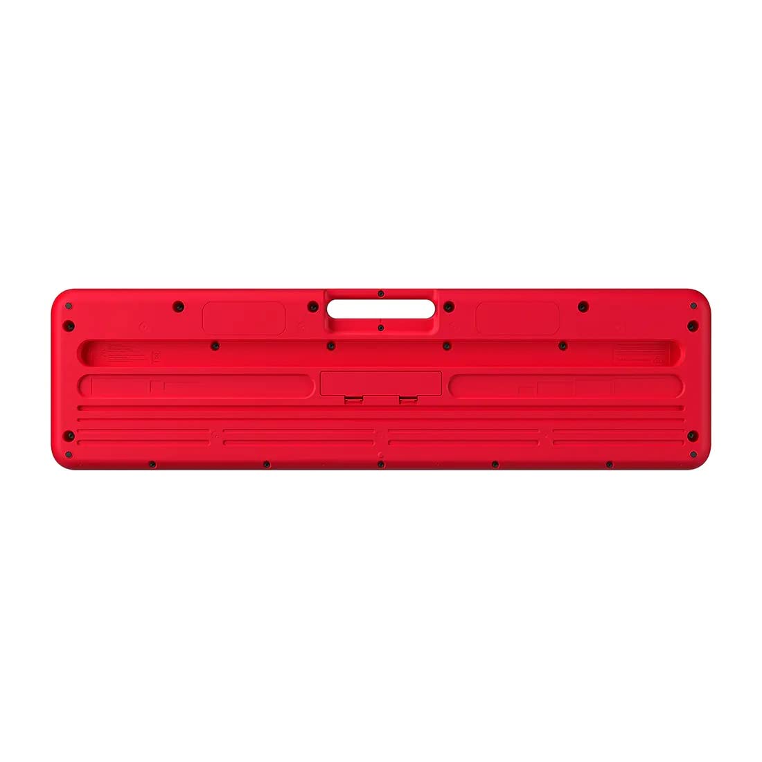 Casio Casiotone CT-S200 61-Key Portable Digital Keyboard - Red Bundle with Adjustable Stand, Bench, Headphone, Sustain Pedal, Instructional Book, Austin Bazaar Instructional DVD, and Polishing Cloth