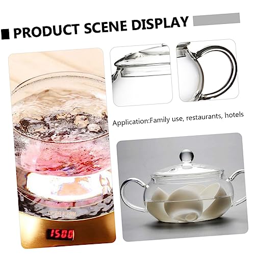 Nonstick Saucepan 1pc Instant Noodle Bowl Ovens Coffee Server Sauce Pan Sets Glass Milk Pan Teapot Warmer Set Glass Kitchen Pot Bowl Food Storage Bowl Instant Noodle Pot Salad